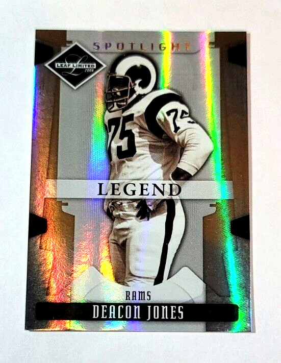 2008 Leaf Limited Deacon Jones Spotlight Legend /125 #124 | eBay
