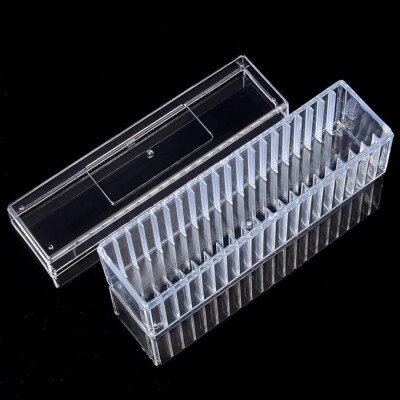 2 PCS Clear Coin Storage Box Case - 40 Slab Coin Holder for PCGS, NGC ...