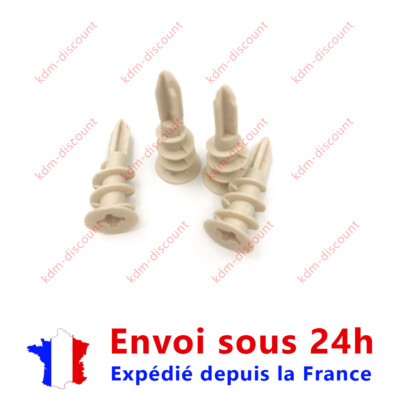 Bricolage Chevilles Visserie, boulonnerie Lot de 10 cheville nylon ...