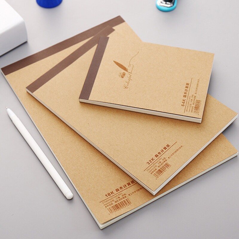 60 Sheets Note Paper Pad Drawing Pad Thick Blank Papers 3 Sizes for ...
