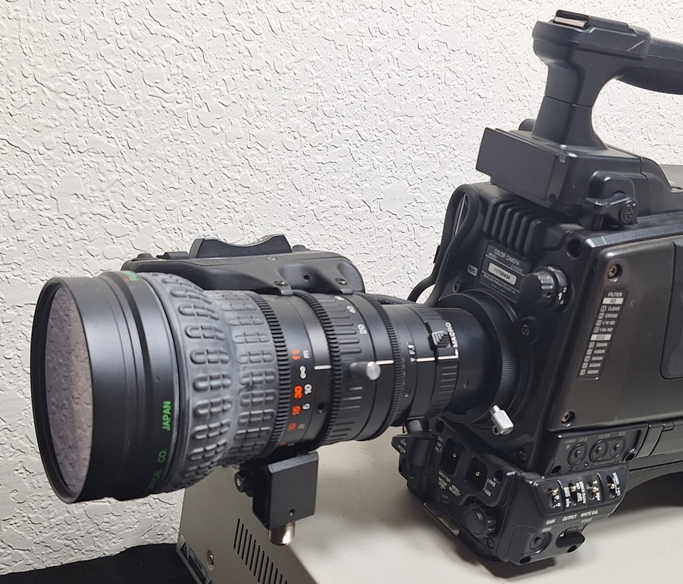 Hitachi Z-HD5000 HDTV Studio Field Production Camera 1080i/720P W ...