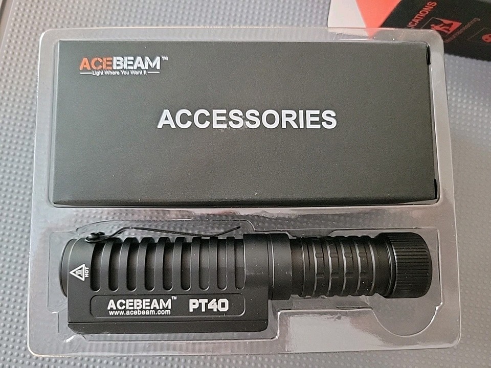 Acebeam PT40 Multipurpose Work Flashlight L-shaped Headlamp SST-20 LED ...