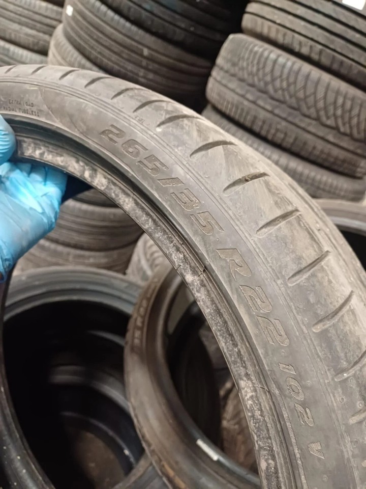 2X 265 35 R22 102V PIRELLI P ZERO NO PUNCTURE NO REPAIR | eBay UK