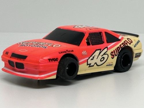 TYCO DAYS OF THUNDER SUPERFLO COLE TRICKLE #46 NASCAR STOCKER SLOT CAR ...