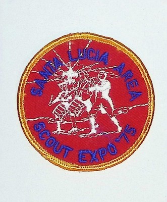 Santa Lucia Area Scout Expo '75 Boy Scout Event Patch | eBay