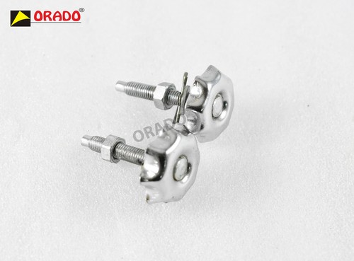 New Royal Enfield Pair Tool Box Flower Bolts Screw washer Nut Lock Pin ...