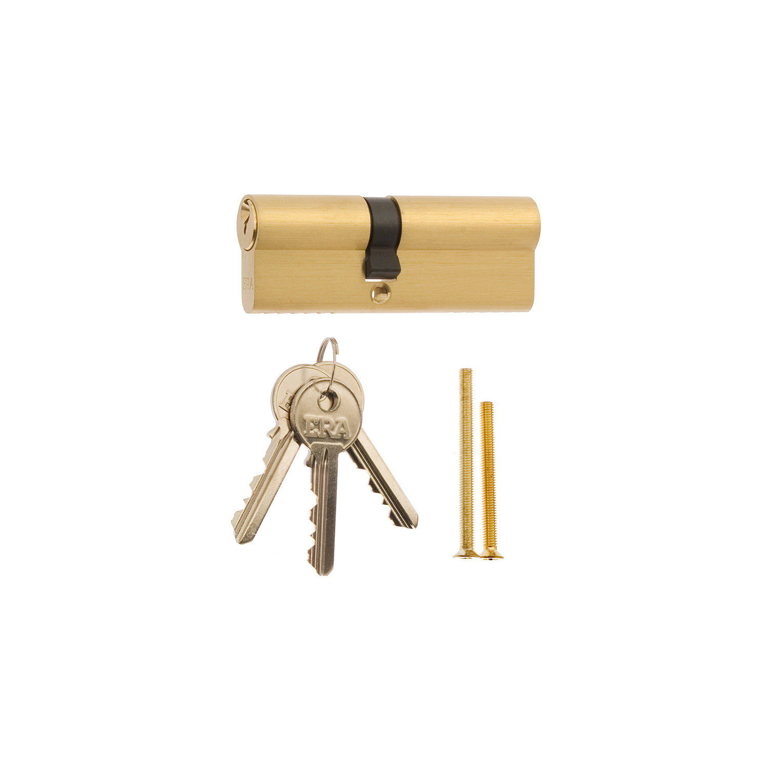 ERA 5 Pin Euro double cylinder - 30/35 , 30/45 , 30/50, 30/55 - Brass ...