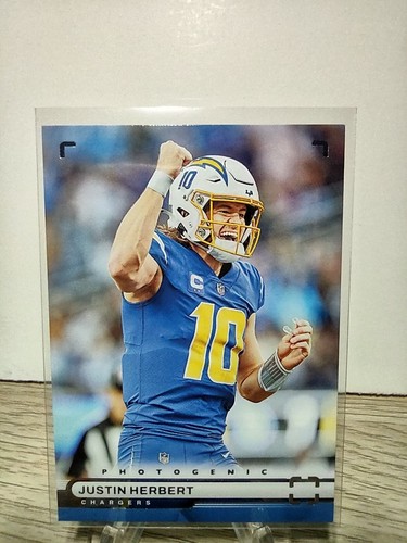 2022 Panini Chronicles Photogenic #PH19 Justin Herbert Los Angeles ...