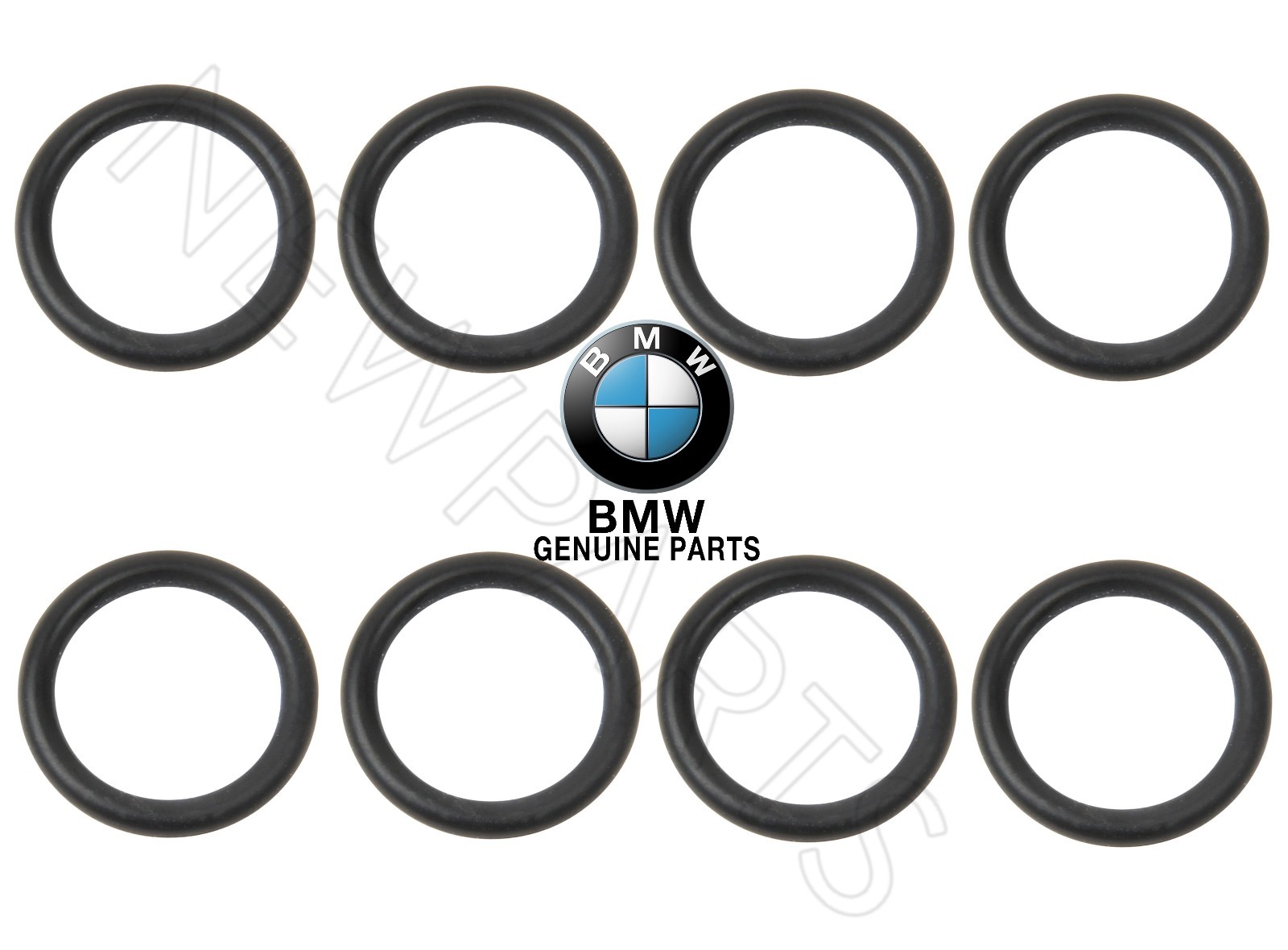 For BMW E60 E82 E88 E90 F80 F82 Set of 8 Turbocharger Coolant Line O ...