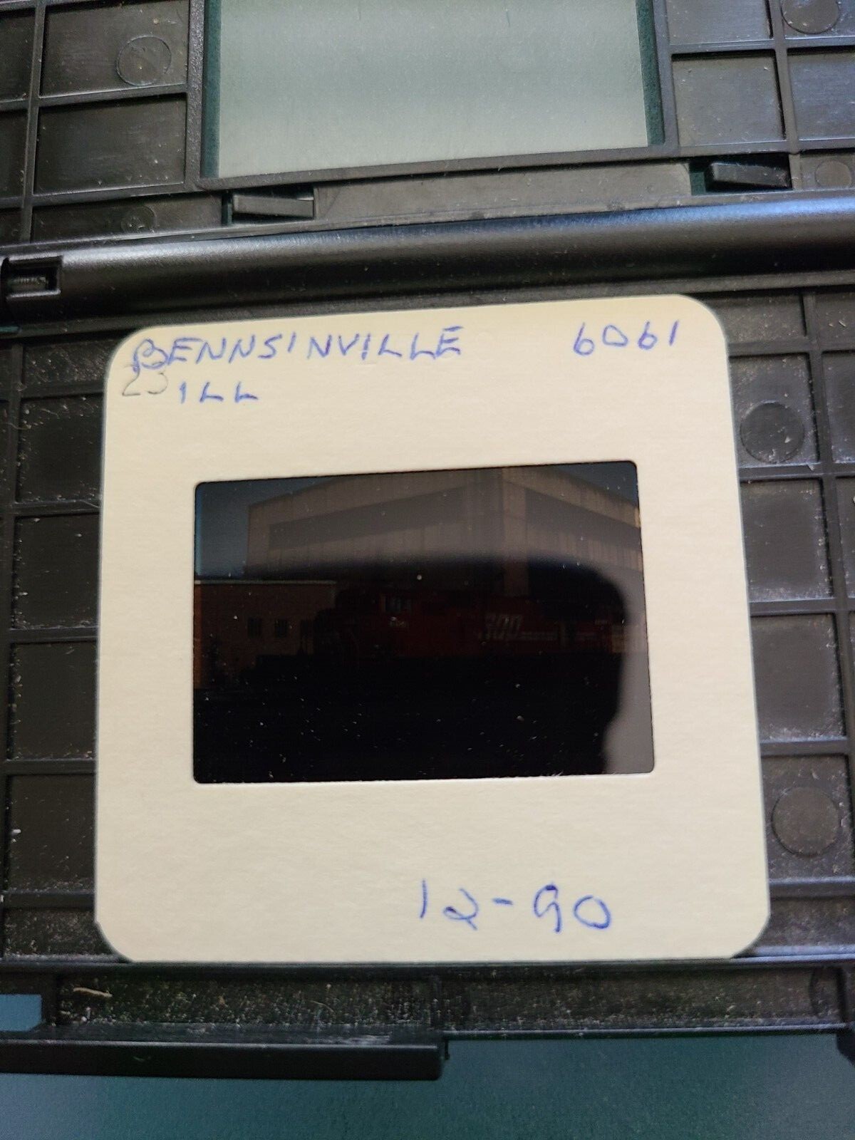 Original Slide Soo Line SOO No. 6061 EMD SD60M 12-1990 Bensenville ILL | eBay