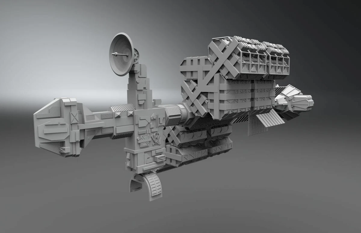 2001 A Space Odyssey Ship