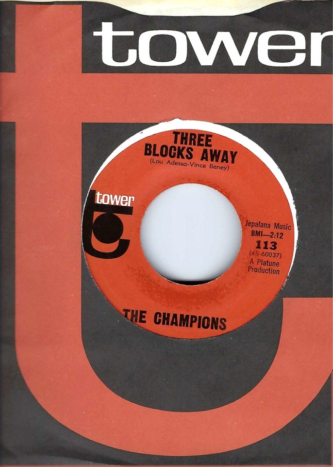 THE CHAMPIONS- "IN THE RING"/"THREE BLOCKS AWAY"- TOWER 113- NORTHERN ...