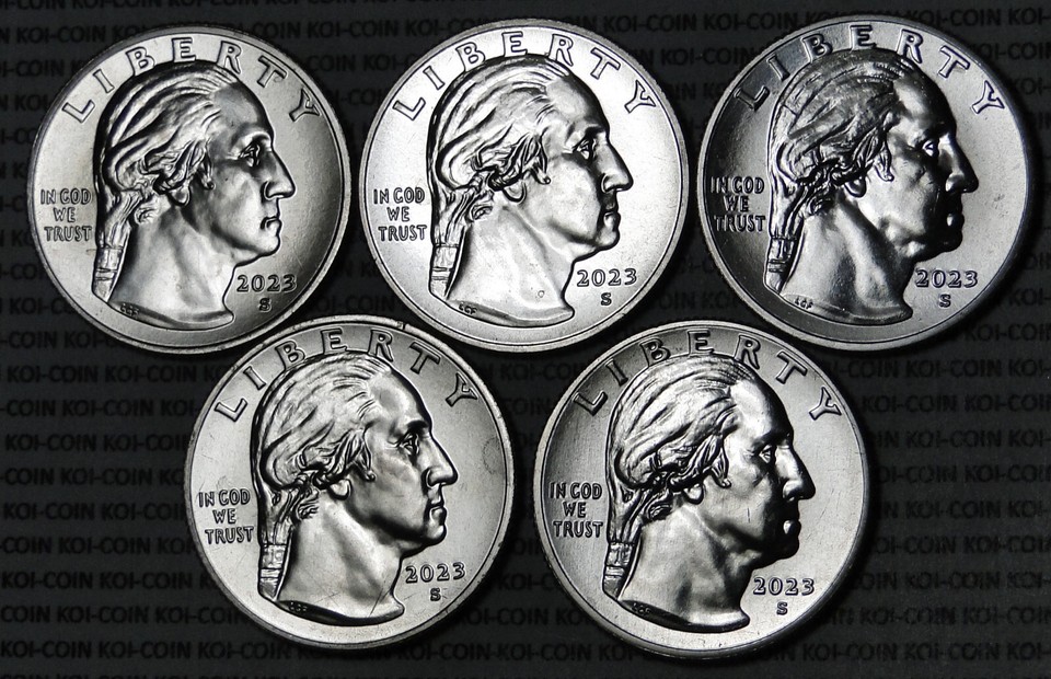 BU United States 2023 S 5x American Women Quarters quarter 25 cent 25c ...