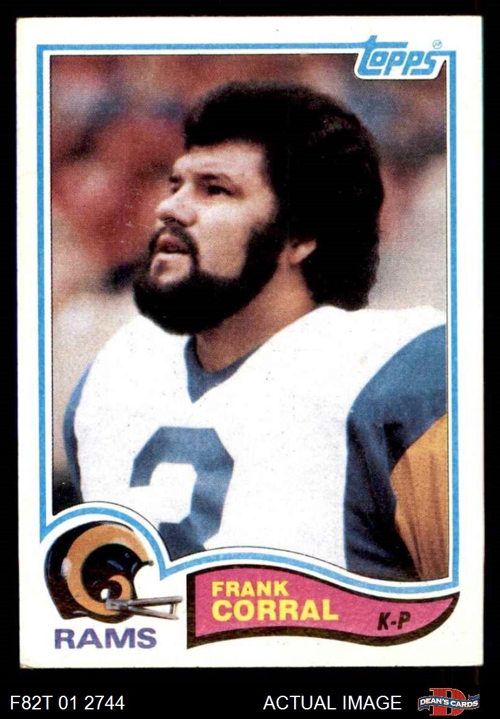 1982 Topps #370 Frank Corral Rams UCLA 5 - EX | eBay