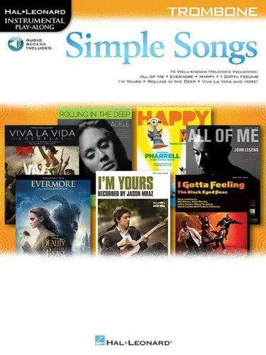 Simple Songs: Trombone [With Access Code] | Hal Leonard Corp ...