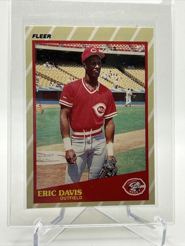 1989 Fleer Superstars Eric Davis Baseball Card #11 Mint FREE SHIPPING ...
