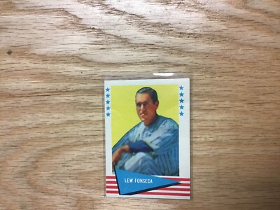 1961 Fleer Baseball Lew Fonseca Card #27 | eBay