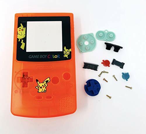 GBC Nintendo Game Boy Color Replacement Housing Shell Screen Pikachu ...