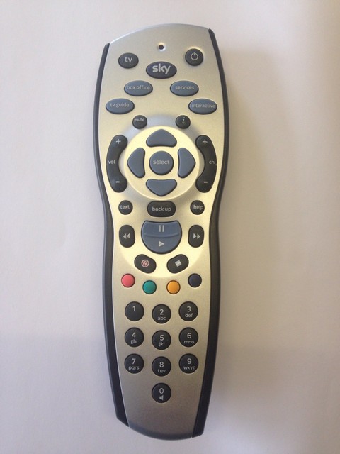 Official Genuine Sky HD Silver Remote Control Rev 10 Model Sc030 for ...