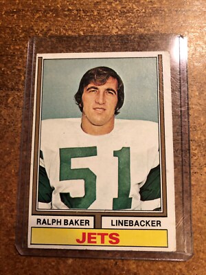1974 Topps Football # 68 Ralph Baker | eBay