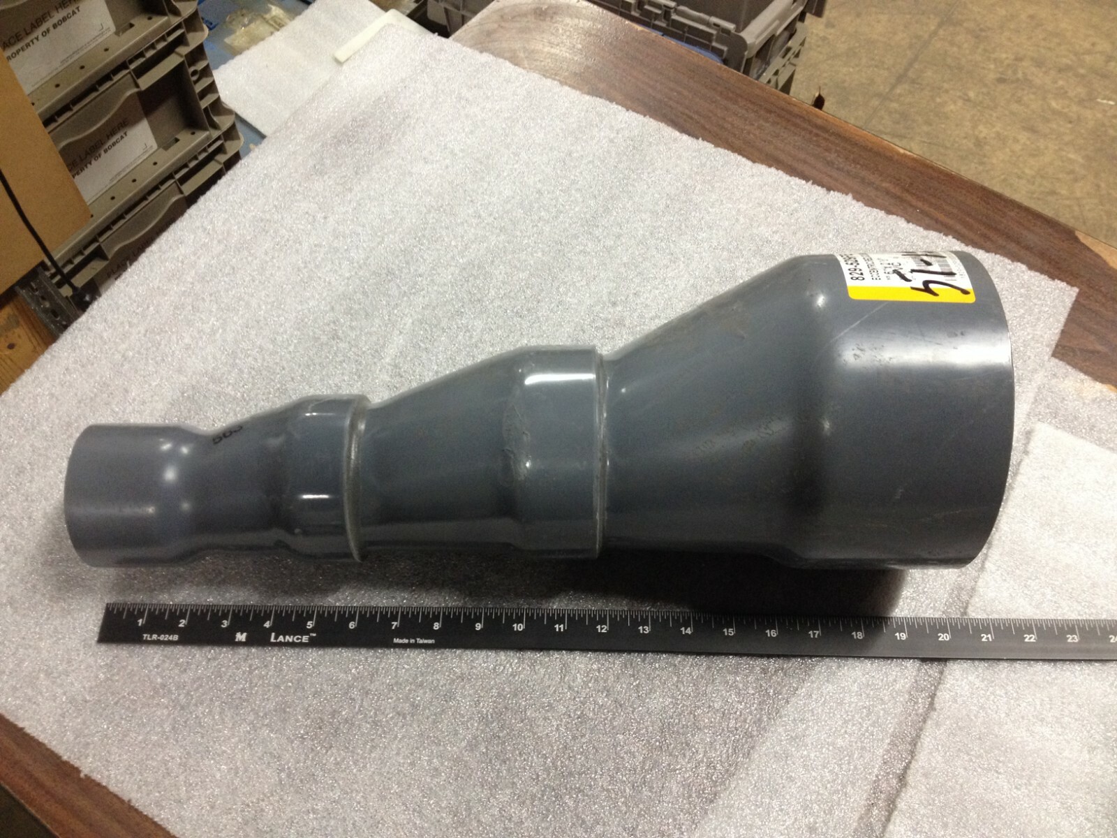 Spears Sch 80 Reducer Couple 829-529FE Eccentric Socket 6" x 2-1/2" Pvc ...