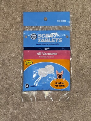 DVC Scent Tabs for ALL Vacuum Cleaners "Lemon" 4 Tablets | eBay