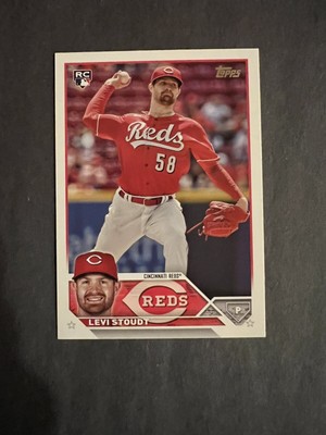 Levi Stoudt 2023 Topps Update #US149 Rookie Reds FREE SHIPPING | eBay