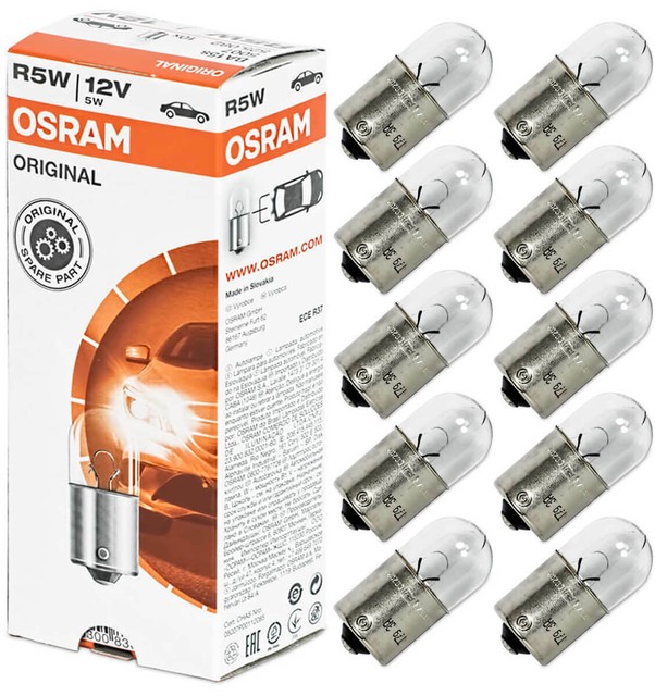 10X R5w Ba15s Osram 12V Lamp Bulbs Sphere Ball Bulb Annealing 12 | eBay