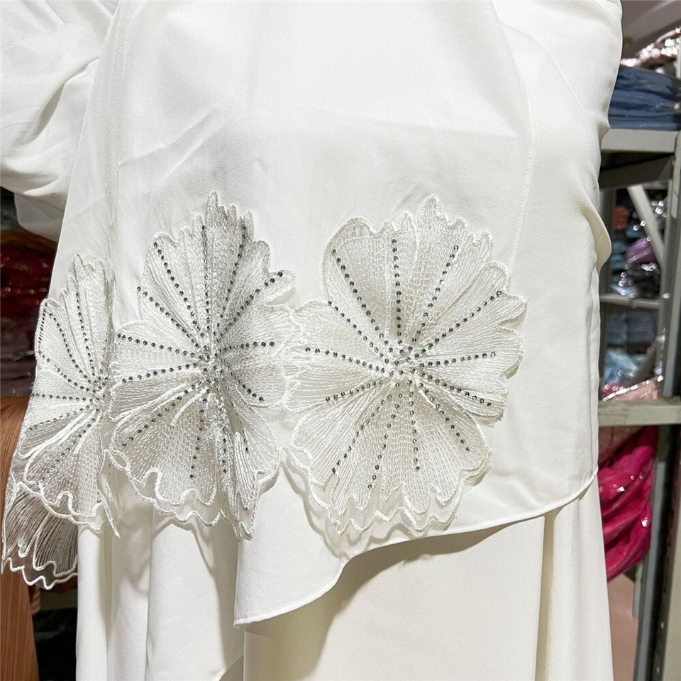 Dubai Hijab Dress Women Muslim Prayer Abaya Scarf Robe Gown Robe ...