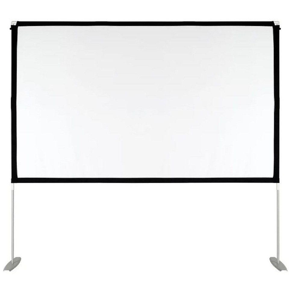 Onn 100" Portable Indoor/Outdoor 16:9 Theater Projection Screen ...