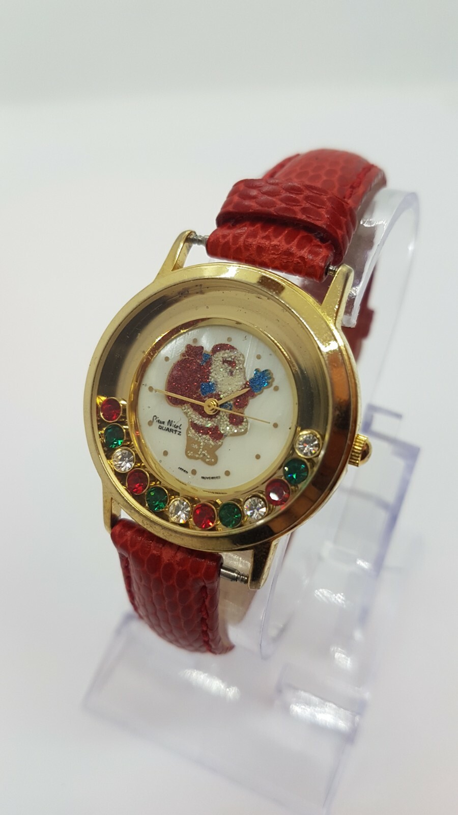 Pierre Nicol Merry Christmas Santa Claus Watch for men and women Gold ...