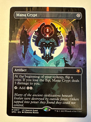 MTG SPG Mana Crypt (Borderless) 0017 NM/M | eBay