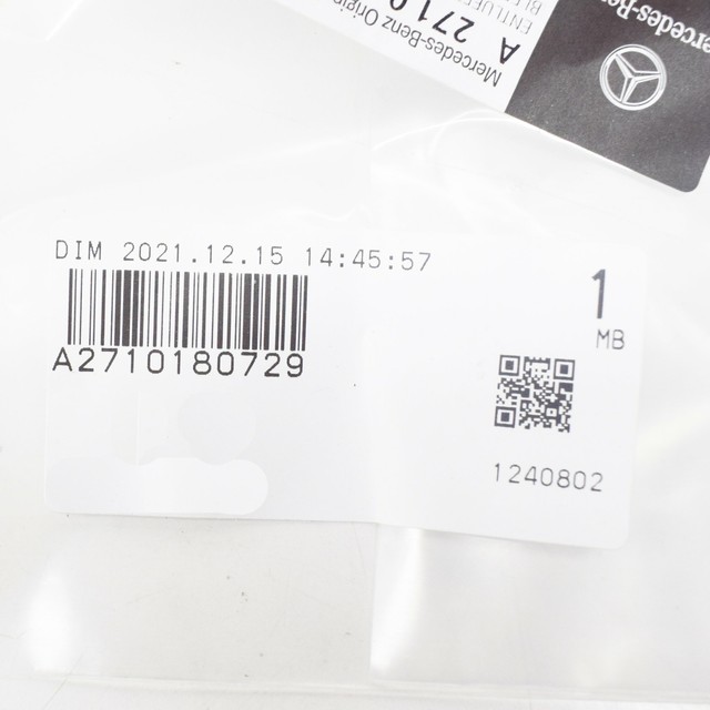 Mercedes-Benz C W204 Oil Duct Bleeder Valve A2710180729 Genuine for ...