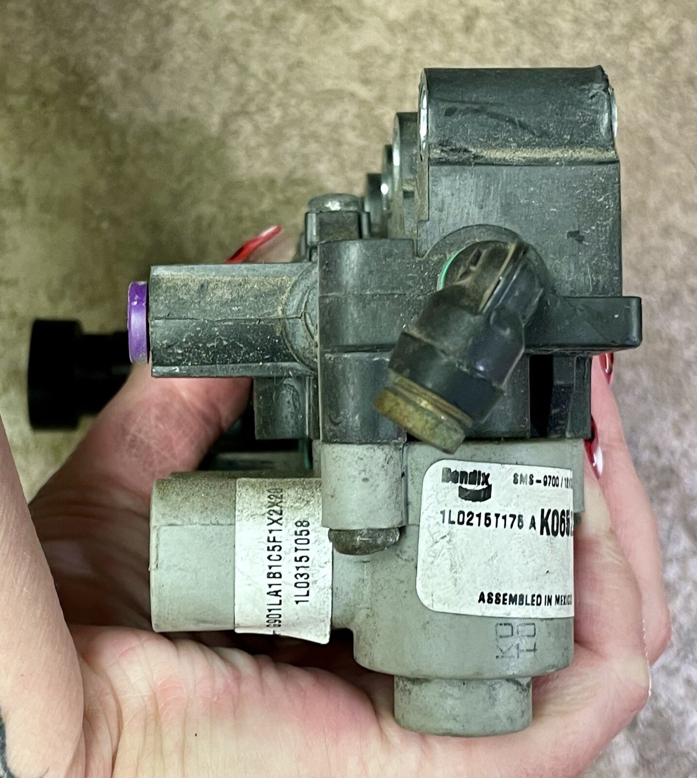 BENDIX SOLENOID ASSEMBLY K065229 / K052287 #15088 *READY TO SHIP* | eBay