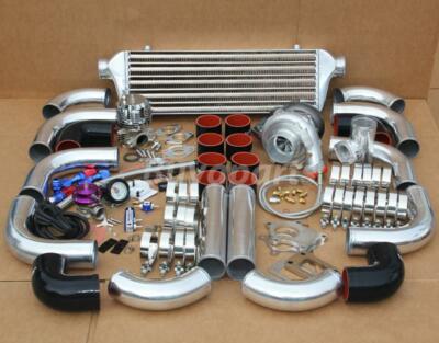 DIY Turbo Kit,12x Polished pipe+Black coupler+Wastegate+Manifold, DP ...