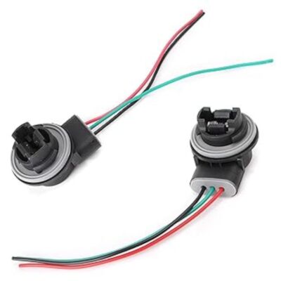 2 PCS Car Brake Light Socket Replacements, Brake Light Adapter Harness ...