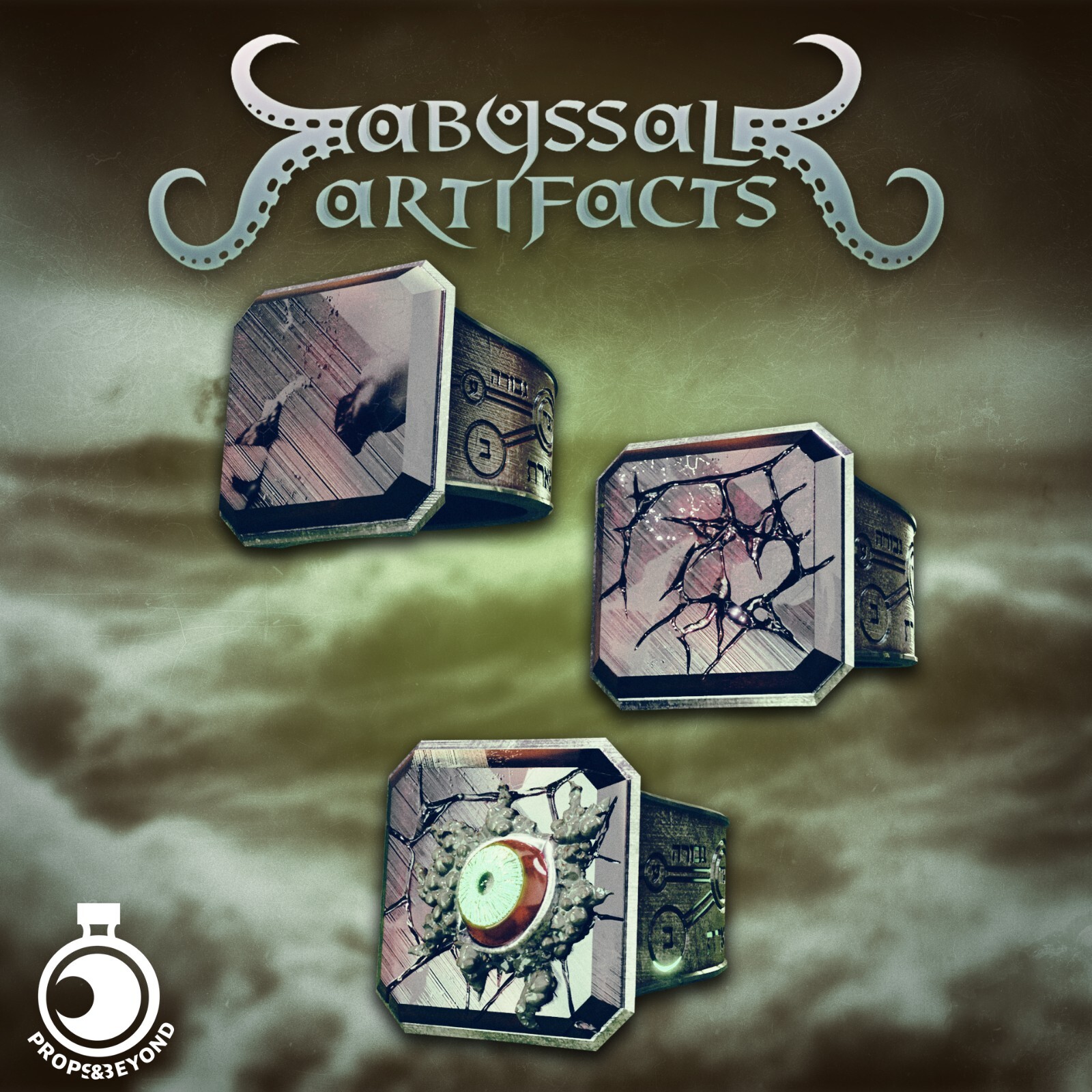 Abyssal Follower's Ring Set | Abyssal Artifacts | Props&Beyond | eBay