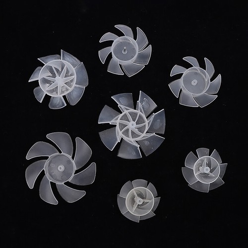 7 Blades Plastic Fan Blade Outside Diameter 35mm/42mm/50mm/65mm For ...