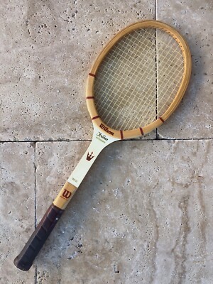 Wilson Jack Kramer Autograph Tennis Racquet Vintage 1982 | eBay