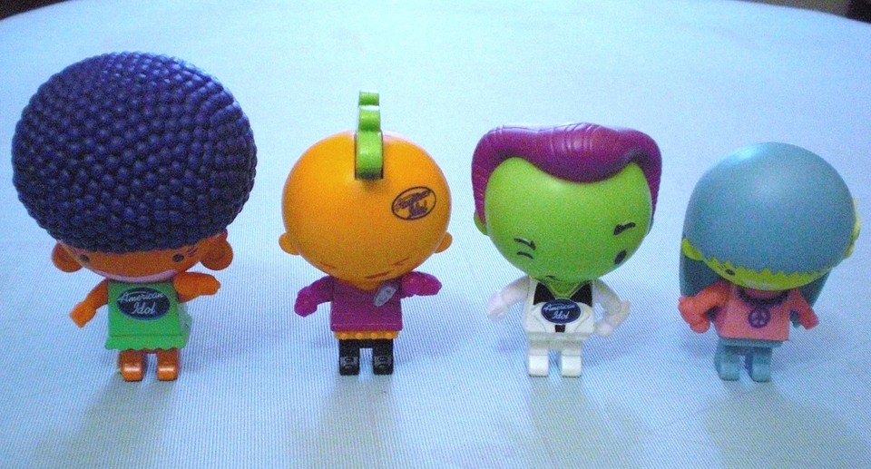 McDonald's 2008 - American Idol Toy Singers (Non-working) - Complete ...