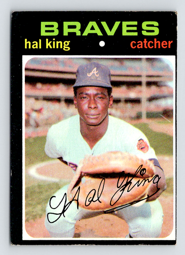 1971 Topps Card, #88 Hal King, Atlanta Braves | eBay