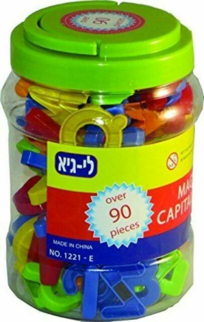 Megcos Magnetic Capital Letters in a Jar 90pc for sale online | eBay