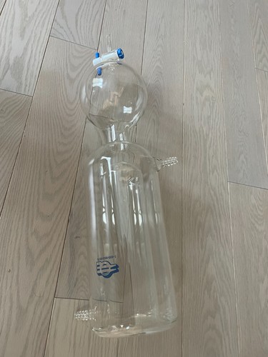 Quark glass Dewar condenser cold ice liquid nitrogen vacuum ace 700 ml ...