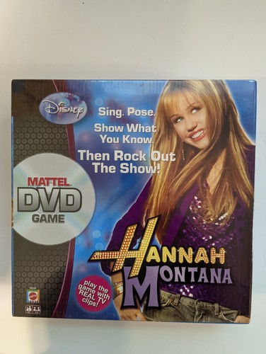 HANNAH MONTANA DVD GAME Mattel / Disney Factory Sealed! 2007 NEW! | eBay