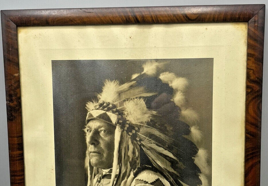 T.J. Hileman 1927 Photogravure - Chief Bull Calf | eBay