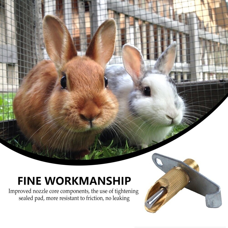 100xDurable Nipple Drinkers Rabbit Automatic Nipple Drinkers Spring ...