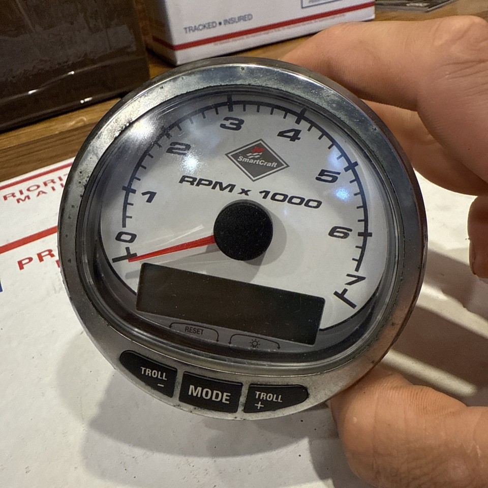 Mercury smartcraft rpm gauge 79-889222 | eBay