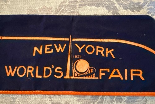 1939 1940 New York Worlds Fair Trylon & Perisphere Usher Guide Hat ...