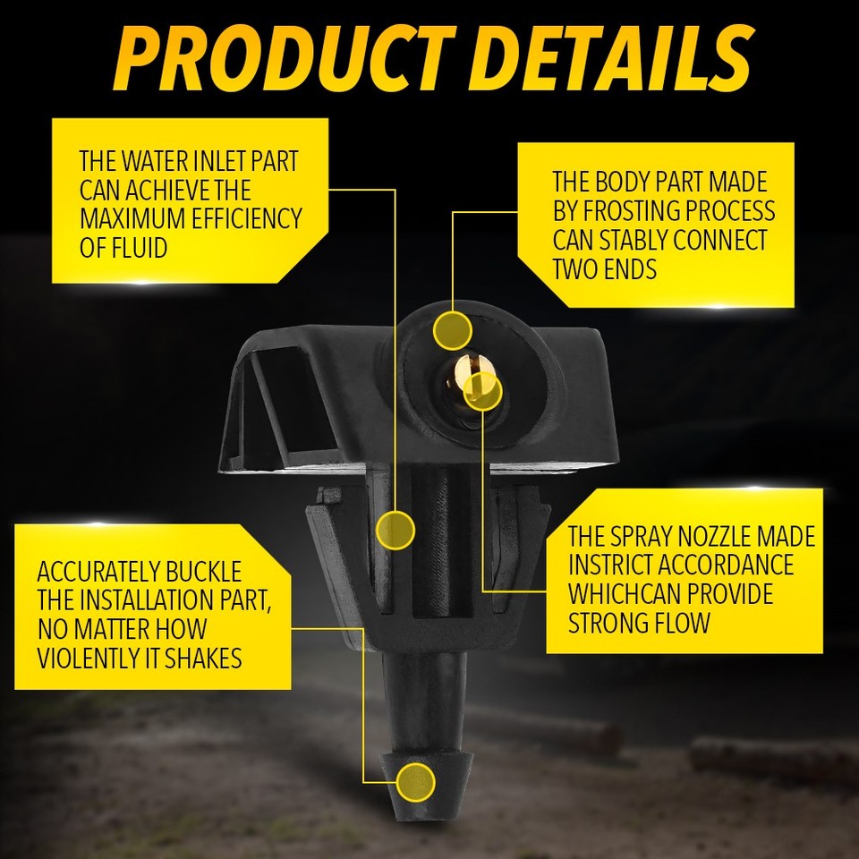 Fits For Nissan JUKE F15 2015-2018 Windscreen Washer Jet 28932BA61A NEW ...