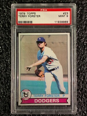 1979 Topps Baseball #23 Terry Forster PSA 9 | eBay